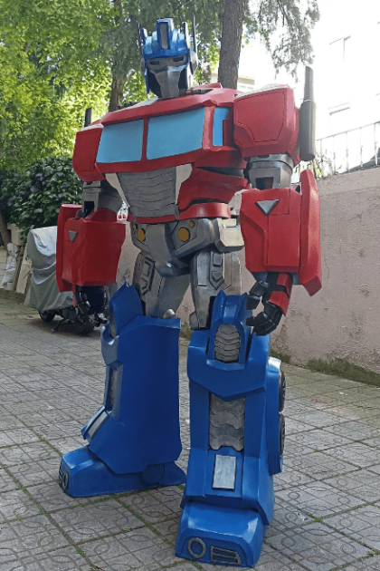 Retro Prime Mecha Suit Cosplay – Classic Mecha Armor Costume