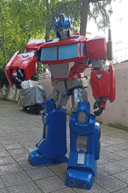 Retro Prime Mecha Suit Cosplay – Classic Mecha Armor Costume