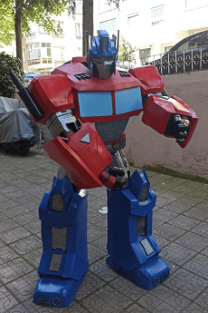 Retro Prime Mecha Suit Cosplay – Classic Mecha Armor Costume